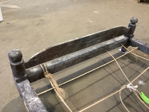 19th Century Antique Childs Rope Bed - Construction Junction