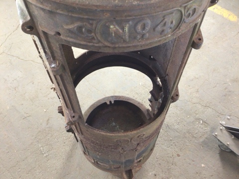 Appliance - Ruud - Cast Iron Water Heater Shell , Large - Construction ...