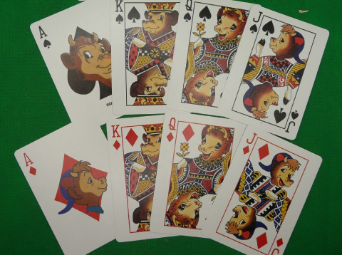 Borden Elsie The Cow Playing Card Deck - Construction Junction