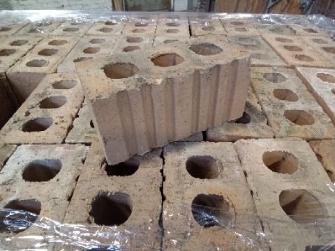 Brick - Grooved Cored Brick Lot 7.5x3.5 432 Pcs (Surplus ...