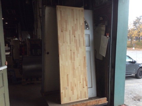 CJ Made Planed Lumber - Pine Stave Core Door Project Panel 24x80IN ...