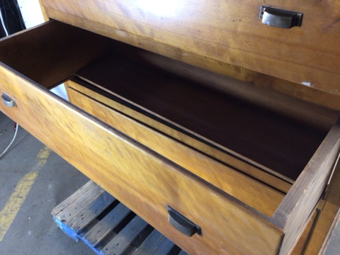 REDUCED Cabinet Built-In - Solid Maple , 4 Drawer, Large - Construction ...