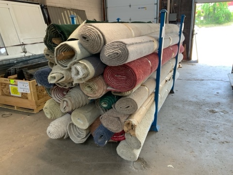 Carpet Roll - Assorted Sizes and Colors - Construction Junction