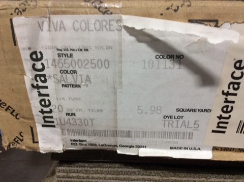 Carpet Tile - InterfaceFLOR - Glas Bac , Salvia 1 Box 50 Sqft ...