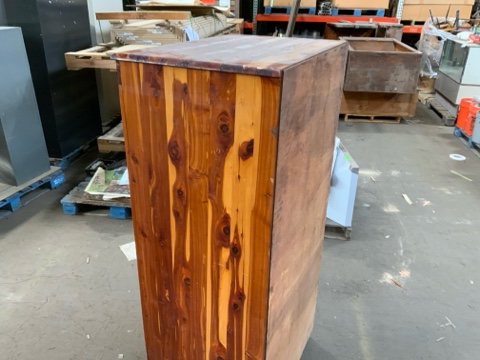 Cedar Storage Closet, Single Door - Construction Junction