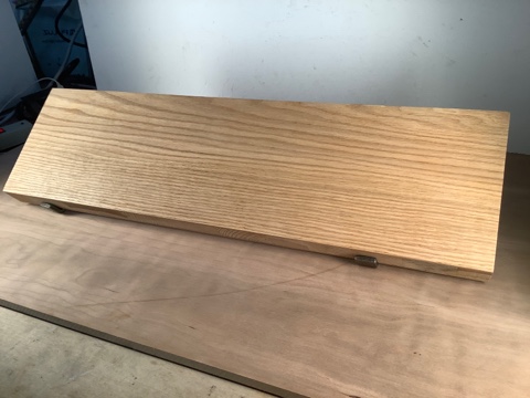 CJ Made Item - Handcrafted - Shelf, Z Bracket, Stave Core Door ...