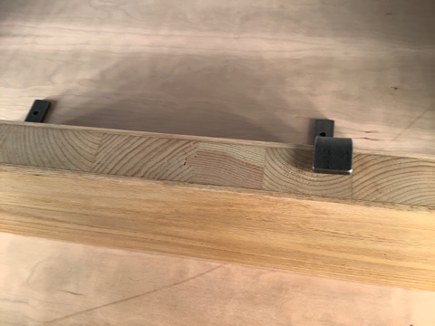 CJ Made Item - Handcrafted - Shelf, Z Bracket, Stave Core Door ...