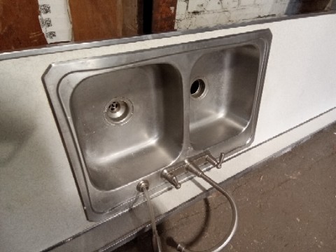 Countertop - Boomerang Formica With Stainless Sink (Vintage ...