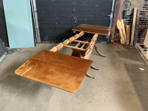 Dining Table - RWay Watertown Slider Double Drop Leaf w/2 Leaves ...