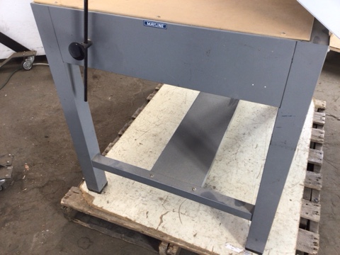 Drafting Table - Adjustable Top, Back Light, Steel Base - Construction ...