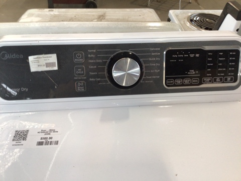 REDUCED Dryer Electric - Midea MLE45N3BWW White (AWS) - Construction ...