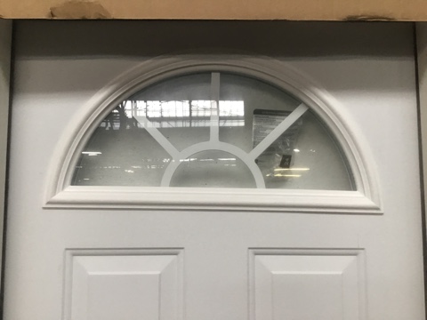 Entry Door - Steel, Partial Glass, Pre-Hung - LH - Construction Junction