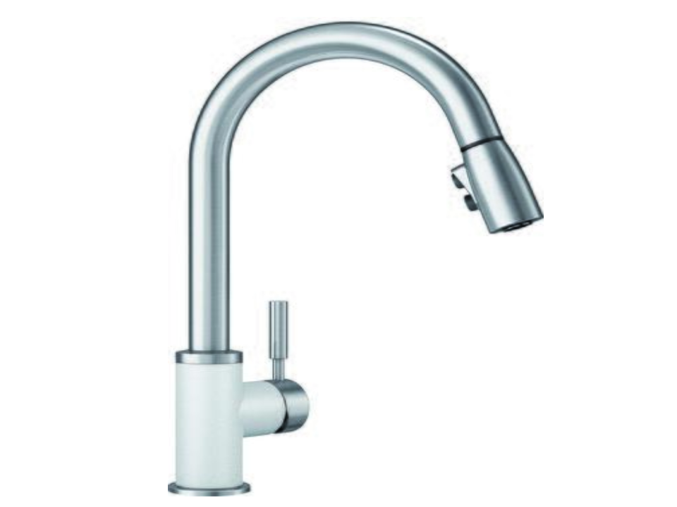 Faucet - Blanco Single Hole Stainless/White (Surplus) - Construction ...