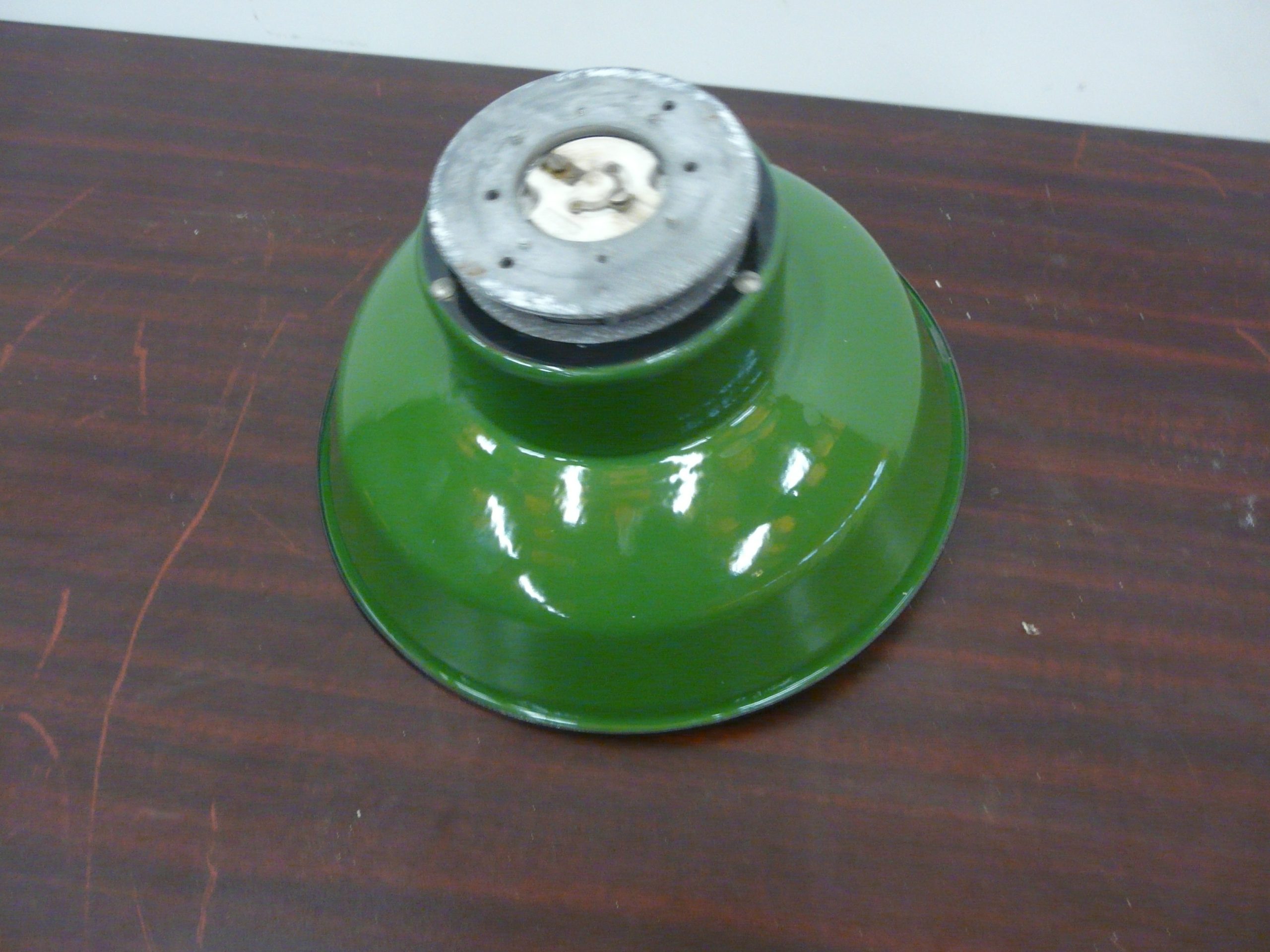 Green Porcelain Industrial Light - Killark (Vintage) - Construction ...