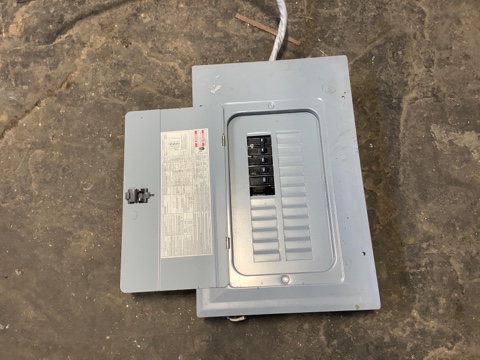 Hardware Electrical - Cutler-Hammer 24 Space Load Center Panel Box ...