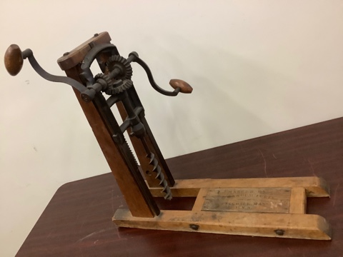 Hardware / Tools - Barn Beam Boring Auger/Drill Press (Antique ...