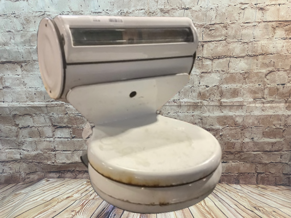 Hardware / Tools - Simpson - True Weight, Grocery Scale - White Enamel ...