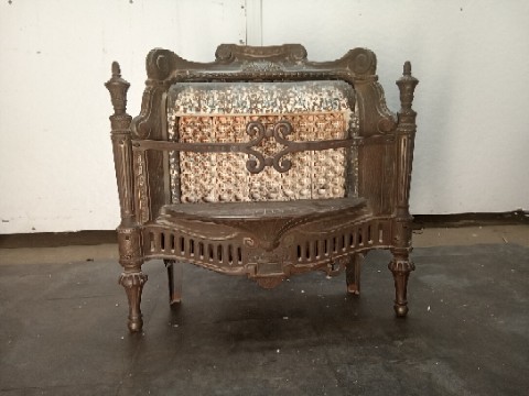Heating Fireplace - Antique Gas Fireplace Insert - Construction Junction