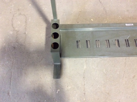 Home / Office - Butler Rack , Grey Metal - Construction Junction