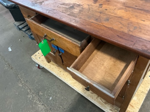 Hoosier - Base, Unique Pulls - Oak - Construction Junction