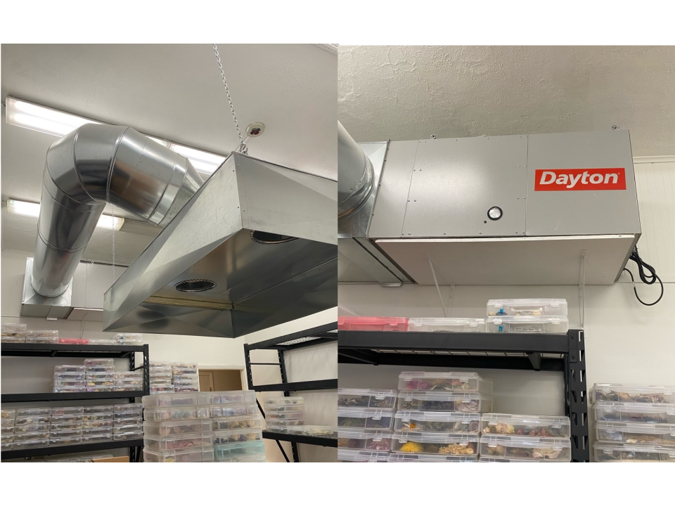 REDUCED HVAC Misc - Dayton 2 Stage Air Cleaning System - Construction ...