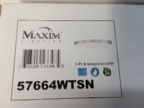 Lighting Ceiling - Maxim Circular LED (Surplus) - Construction Junction