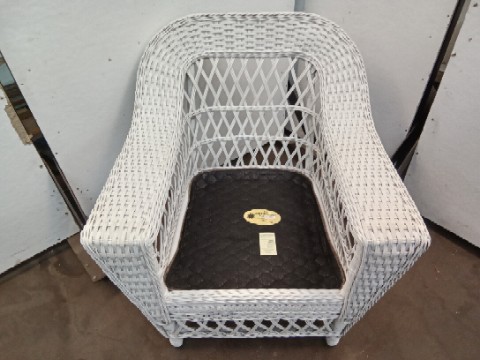 Outdoor Furniture - Wicker By Henry Link Chair And Ottoman ...