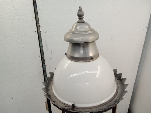 Post Light - Repro Welsbach 36 Boulevard Gas Street Lamp (Missing Globe ...