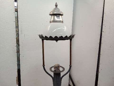 Post Light - Repro Welsbach 36 Boulevard Gas Street Lamp (Missing Globe ...