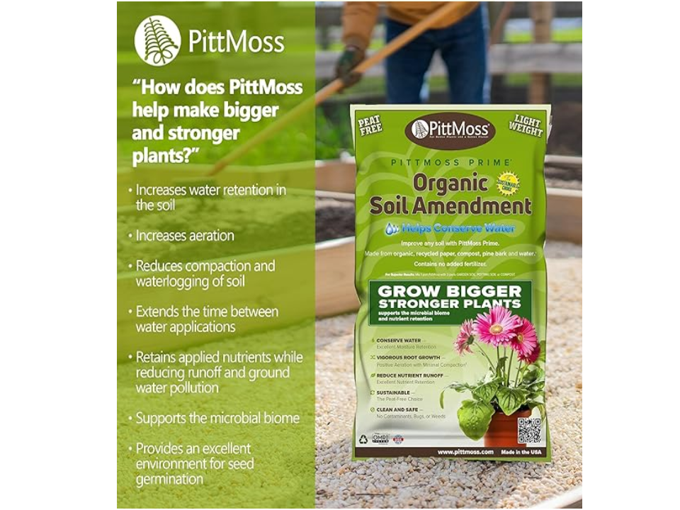 Potting Mix - PittMoss Prime Soil Ammendment 2cf - Construction Junction