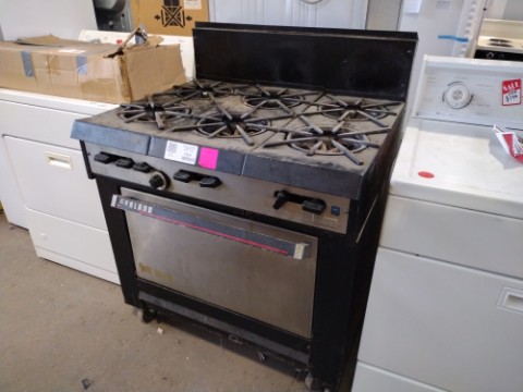 Reduced Range Freestanding - Garland - 6 Burner - Gas - Construction ...
