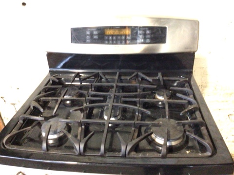 Range - GE Profile - Gas, Stainless Steel - Construction Junction