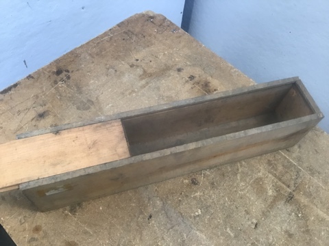 RECLAIMED Hardware Store Parts Box w/Top - Vintage - Construction Junction