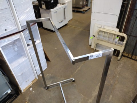 Retail Fixture - Brushed Nickel Finish Z-Cart - Construction Junction
