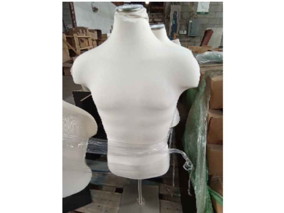Retail Fixture - Mannequin Torso - Male - Construction Junction