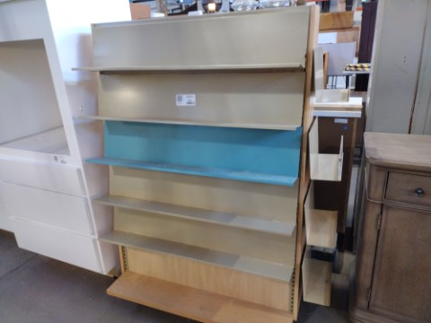Retail Fixture - Rolling Book Shelf - Construction Junction
