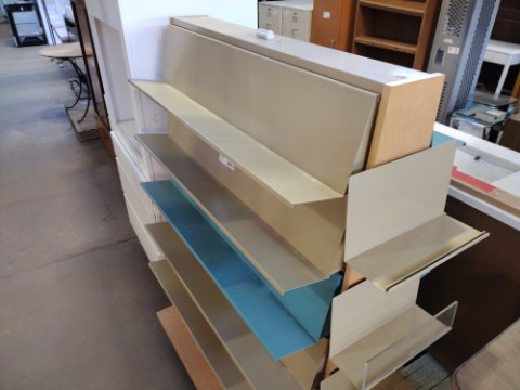 Retail Fixture - Rolling Book Shelf - Construction Junction