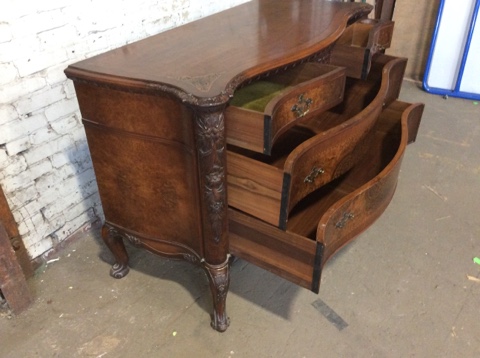 Royal Furniture by Robert Irwin - 4 Drawer Bowfront Dresser ...