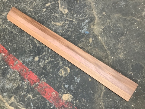 Salvaged Lumber - Laminated, Resawn and planed 2 sides, Mahogany ...
