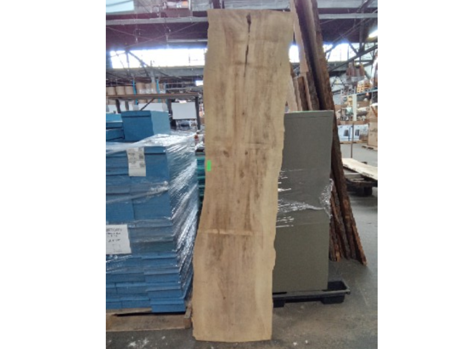 Salvaged Lumber - Sweet Gum Live Edge Slab B 18.3 BF - Construction ...