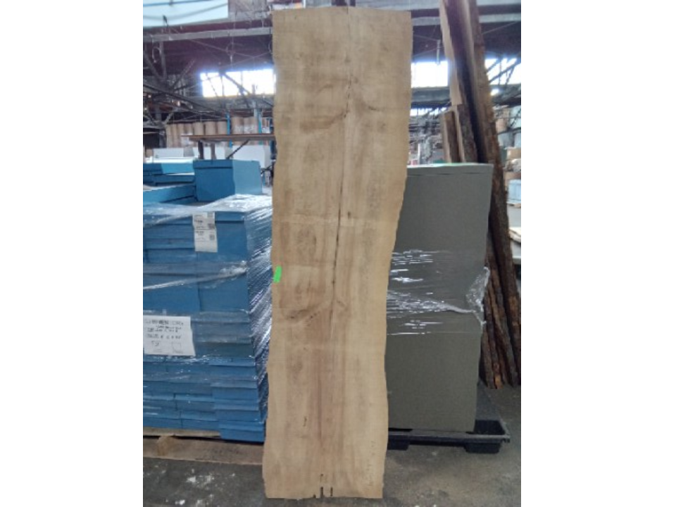 Salvaged Lumber - Sweet Gum Live Edge Slab C 18.8 BF - Construction ...
