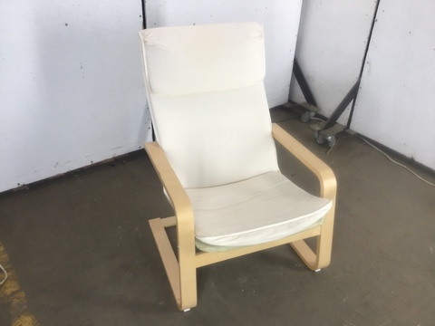 Seating Chair - IKEA - Pello, Rocker - Brown Bent Plywood/Upholstered ...