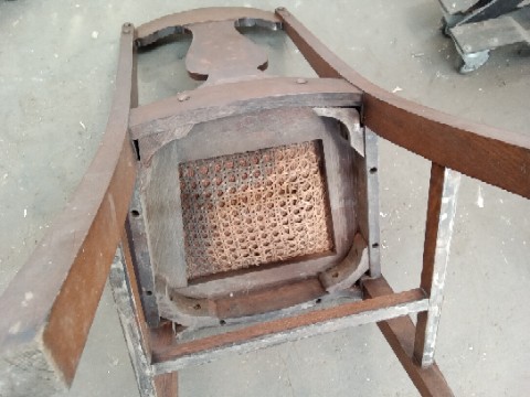 Seating Chair - Quarter Sawn Oak - Vintage - Construction Junction