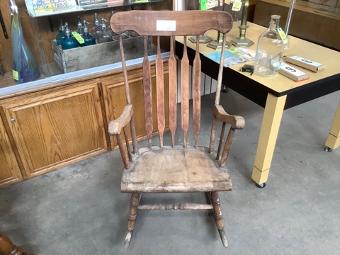 Seating Chair - Rocking Chair Made in Yugoslavia (Vintage ...