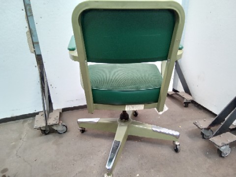 Seating Chair - Royal Metal MCM Green Tanker Desk Chair (Vintage ...