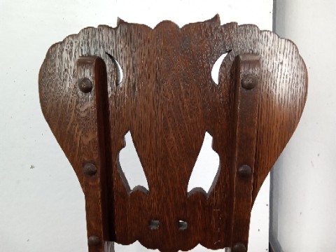 Seating - Victorian Carved Oak Greenman Chair (Antique) - Construction ...