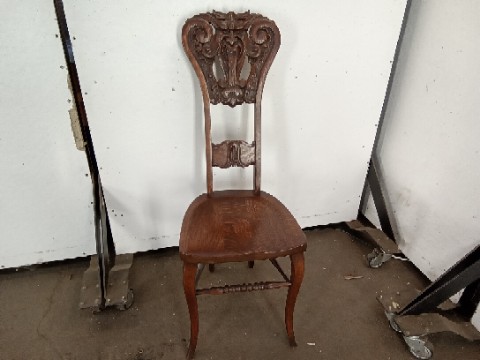 Seating - Victorian Carved Oak Greenman Chair (Antique) - Construction ...