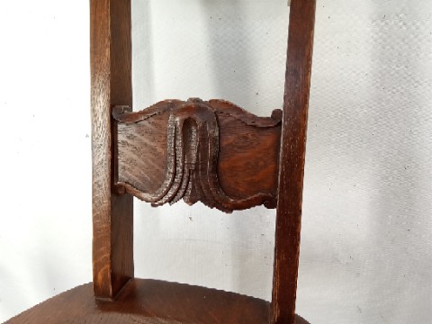 Seating - Victorian Carved Oak Greenman Chair (Antique) - Construction ...