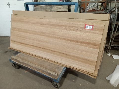 Solid Oak Countertop - 82 in x 32 in (SURPLUS) - Construction Junction