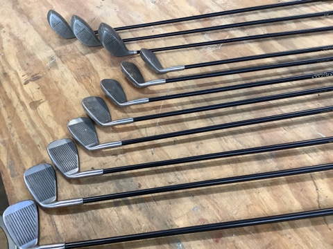 Spalding Pro Flite 11pc Golf Club Set - Plus extras - Construction Junction